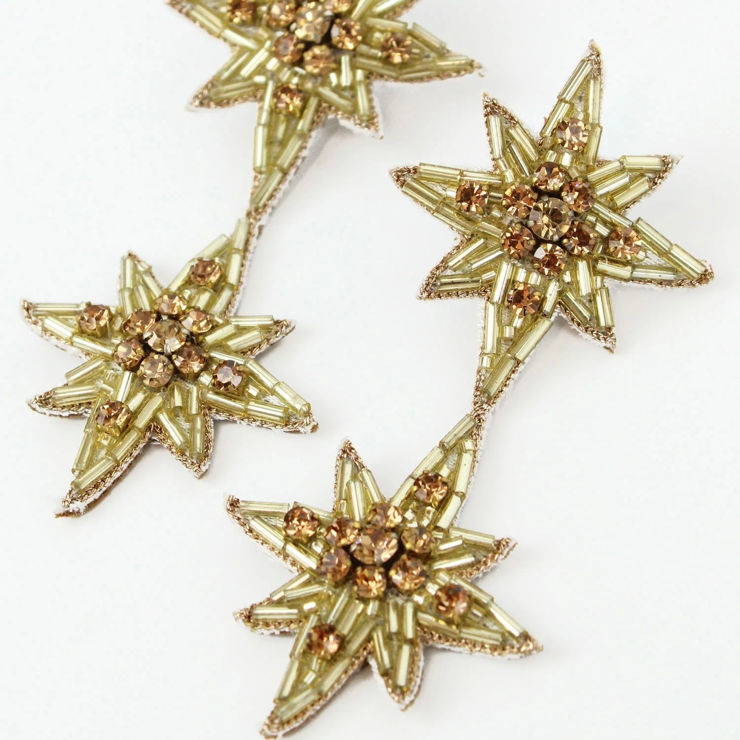 My Doris Star Beaded Drops Earrings in Gold – Twenty Three Living