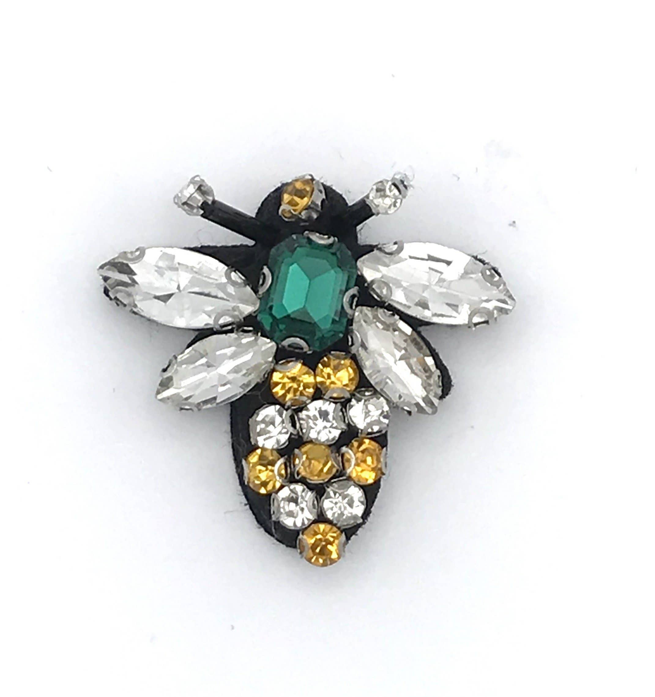 Sixton Queen Bee Pin In Green – Twenty Three Living